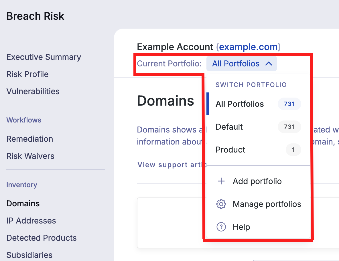 How to use asset portfolios to segment your domains