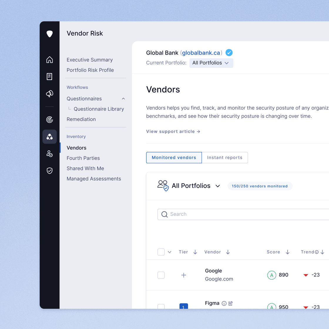 New product navigation